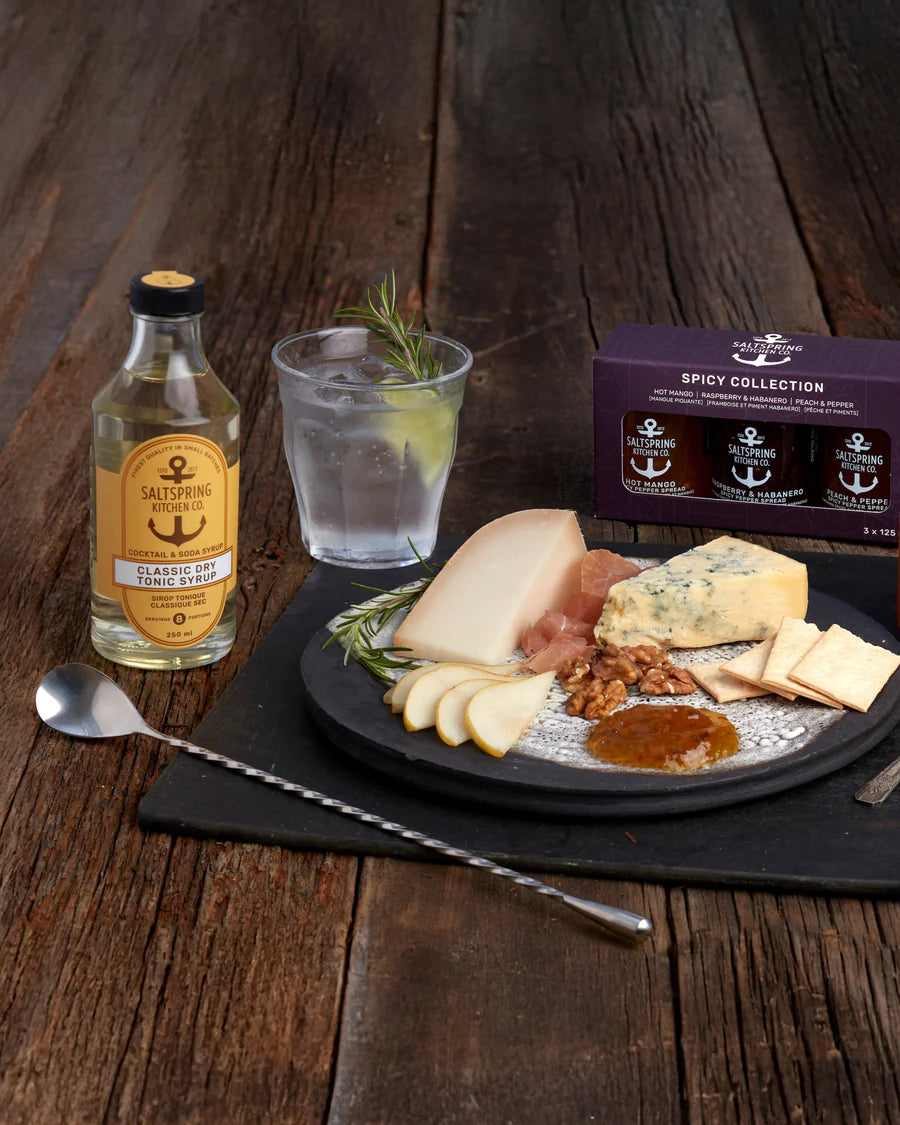Saltspring Kitchen Co - Trio Spicy- Peach & Pepper Spicy Pepper, Raspb ...