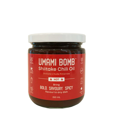 Umami Bomb - Shiitake Chili Bomb, hot – Eden West Gourmet